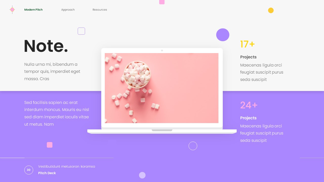 Subtle - PowerPoint Pitch Deck Presentation, Presentation Templates