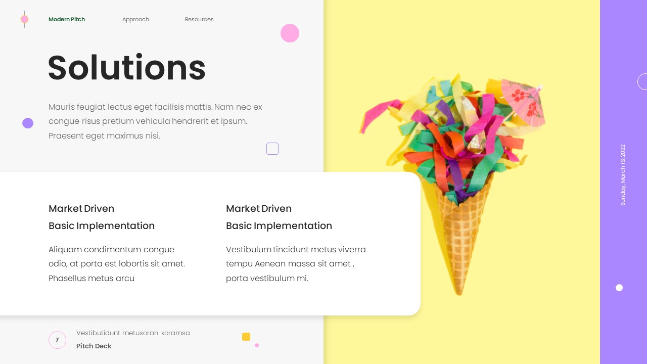 Subtle - PowerPoint Pitch Deck Presentation, Presentation Templates
