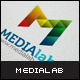 Medialab Logo Template, Logo Templates | GraphicRiver