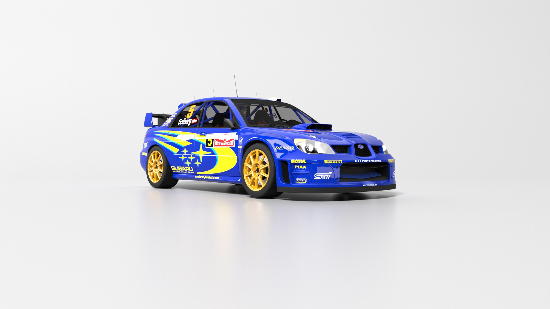 Subaru Impreza WRX STI Rally by ap_89 | 3DOcean