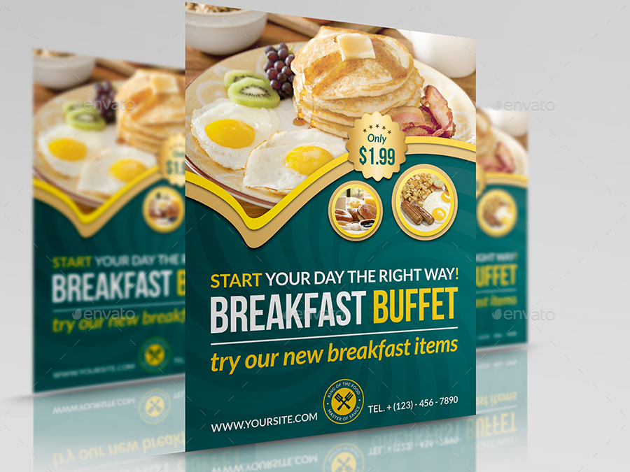 Restaurant Advertising Bundle Vol.5, Print Templates | GraphicRiver