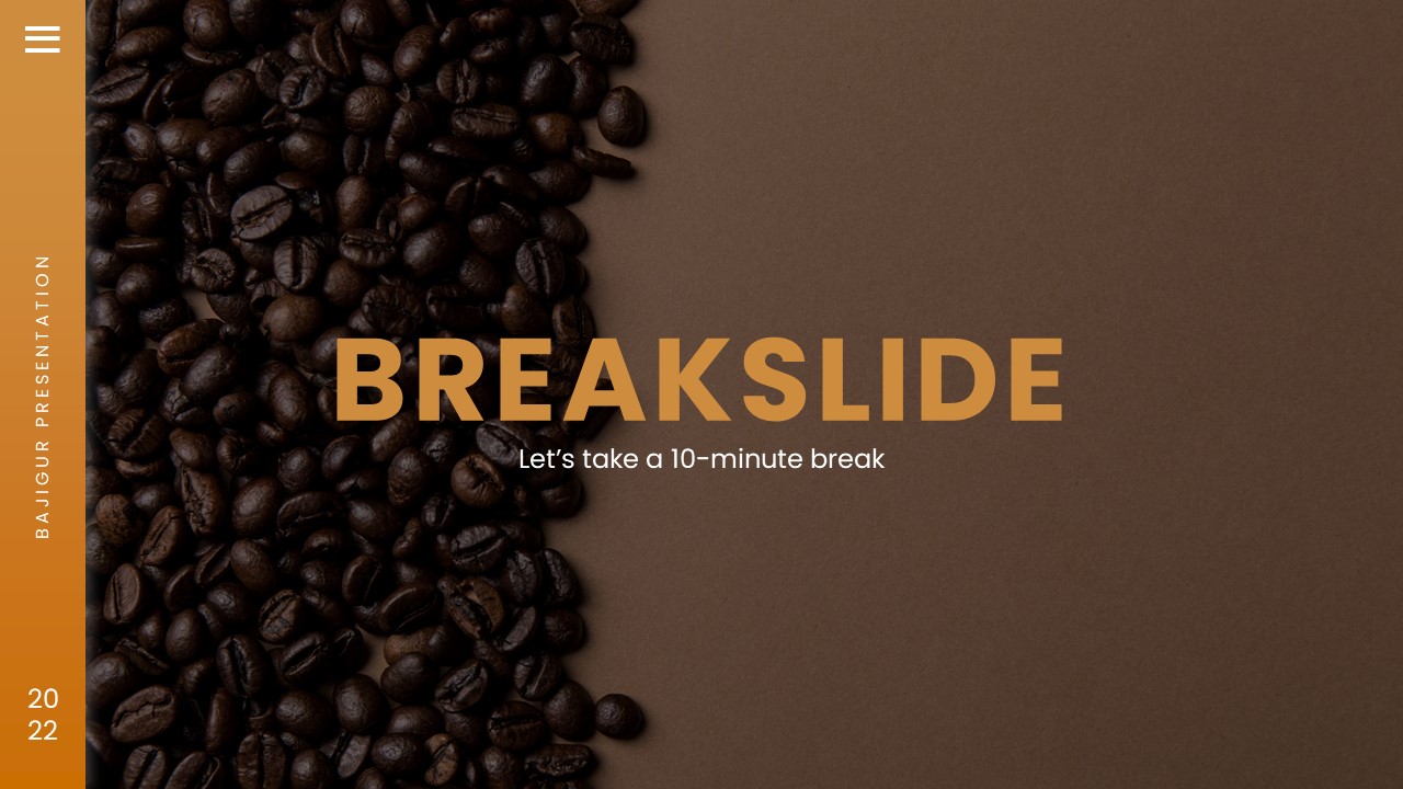 Bajigur – Coffee Shop & Cafe Powerpoint Template, Presentation Templates