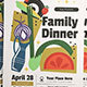Family Dinner Flyer, Print Templates | GraphicRiver