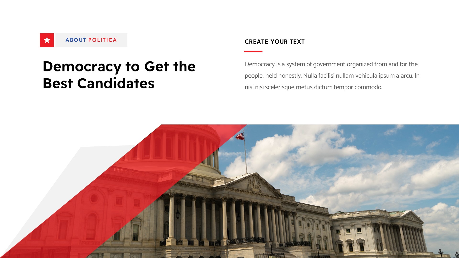 Politica - Political Election Campaign Google Slides Template ...