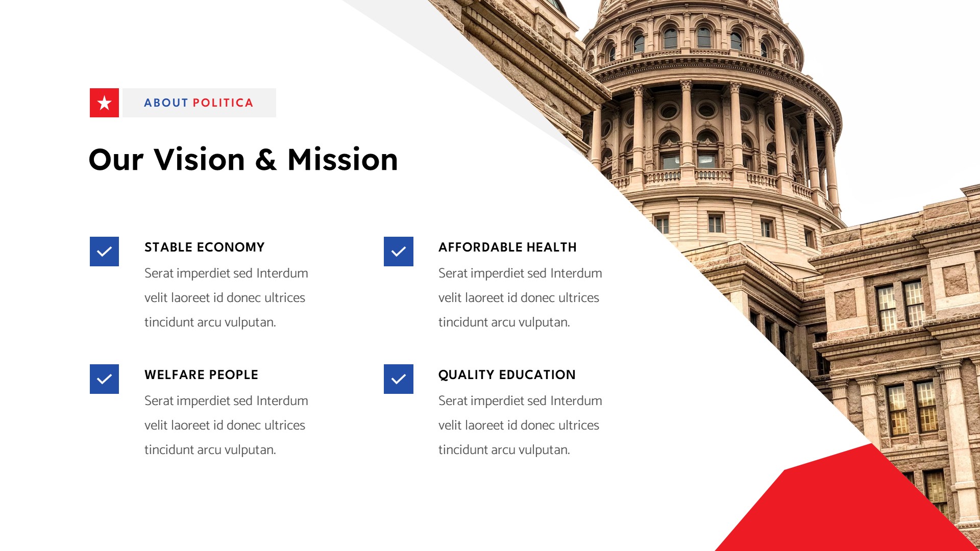 Politica - Political Election Campaign Google Slides Template ...