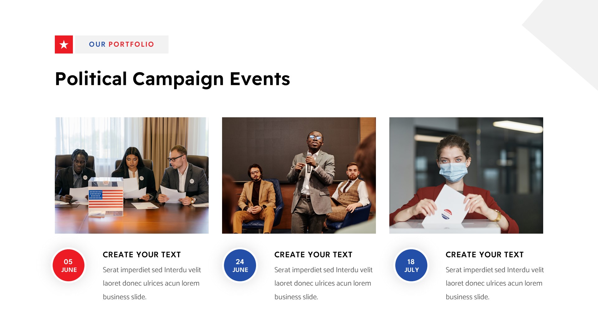 Politica - Political Election Campaign Google Slides Template ...