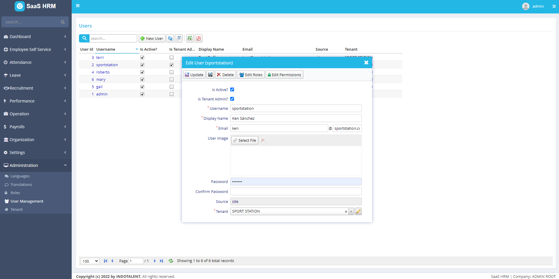 HRM SaaS - Multitenant Human Resource by INDOTALENT | CodeCanyon