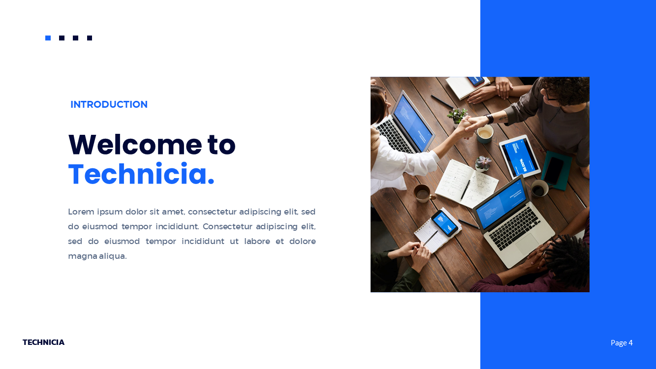 Technicia Professional Tech Company Profile Presentation Template ...