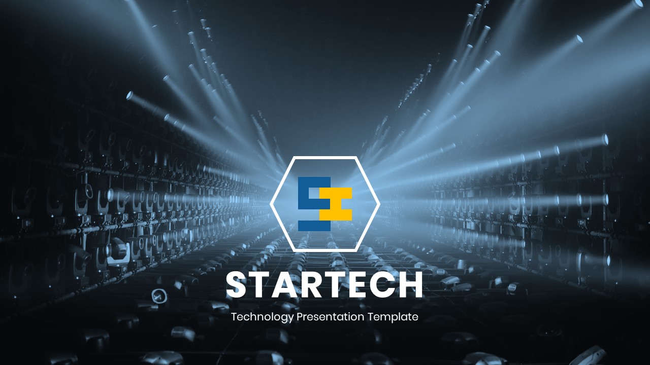 Startech – Technology Business PowerPoint Template, Presentation Templates