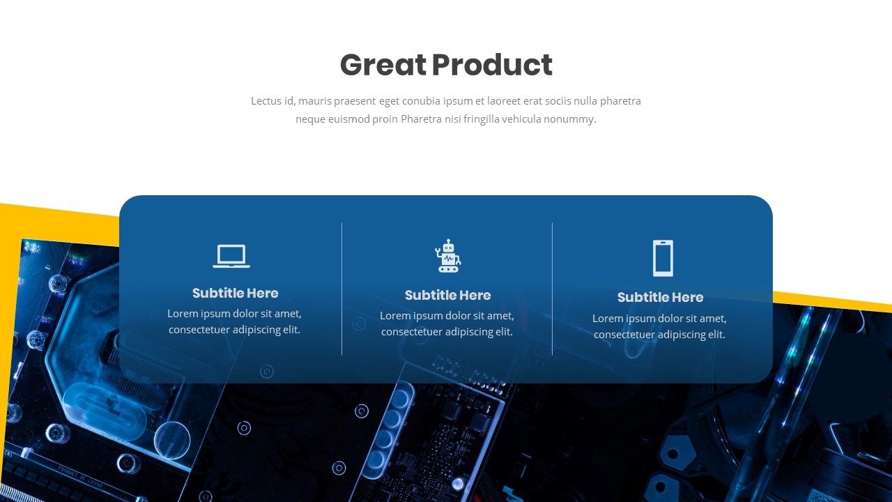 Startech – Technology Business PowerPoint Template, Presentation Templates