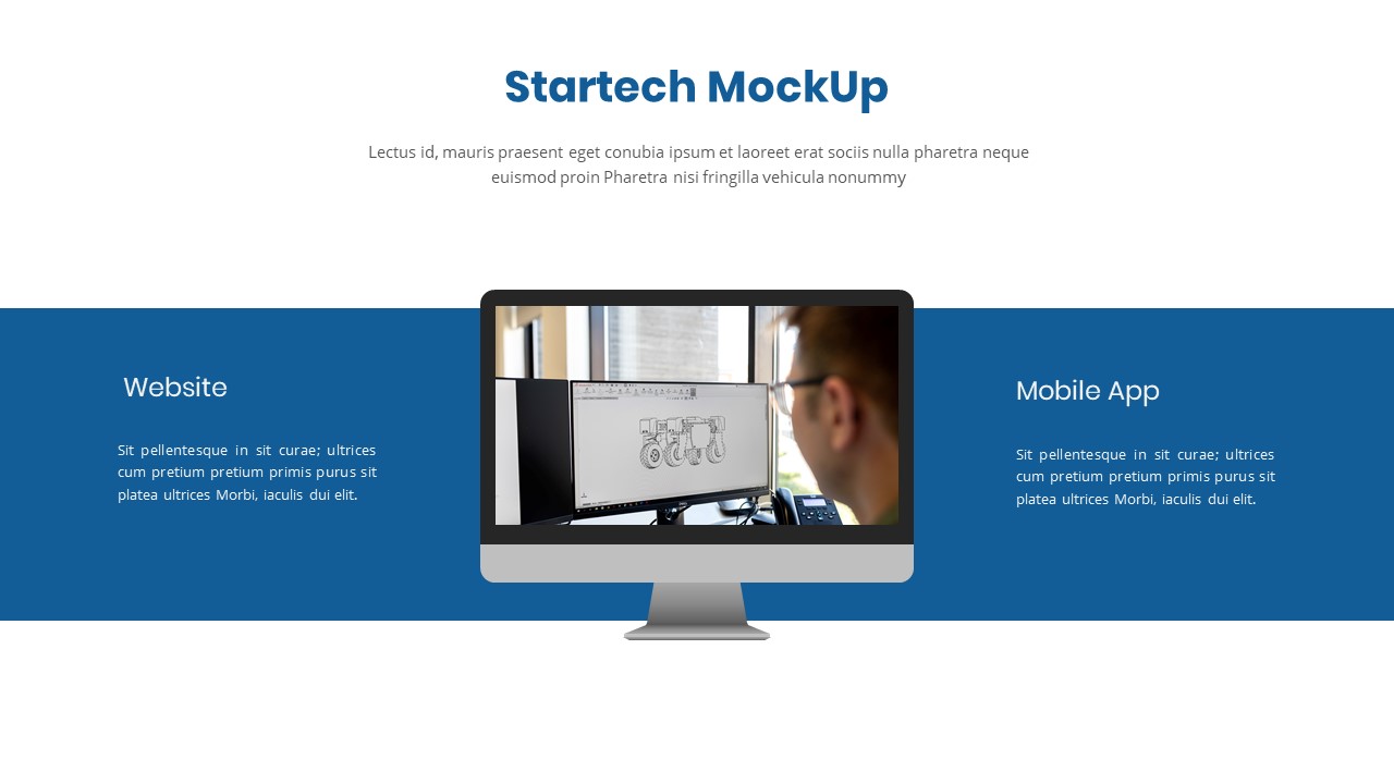 Startech – Technology Business PowerPoint Template, Presentation Templates