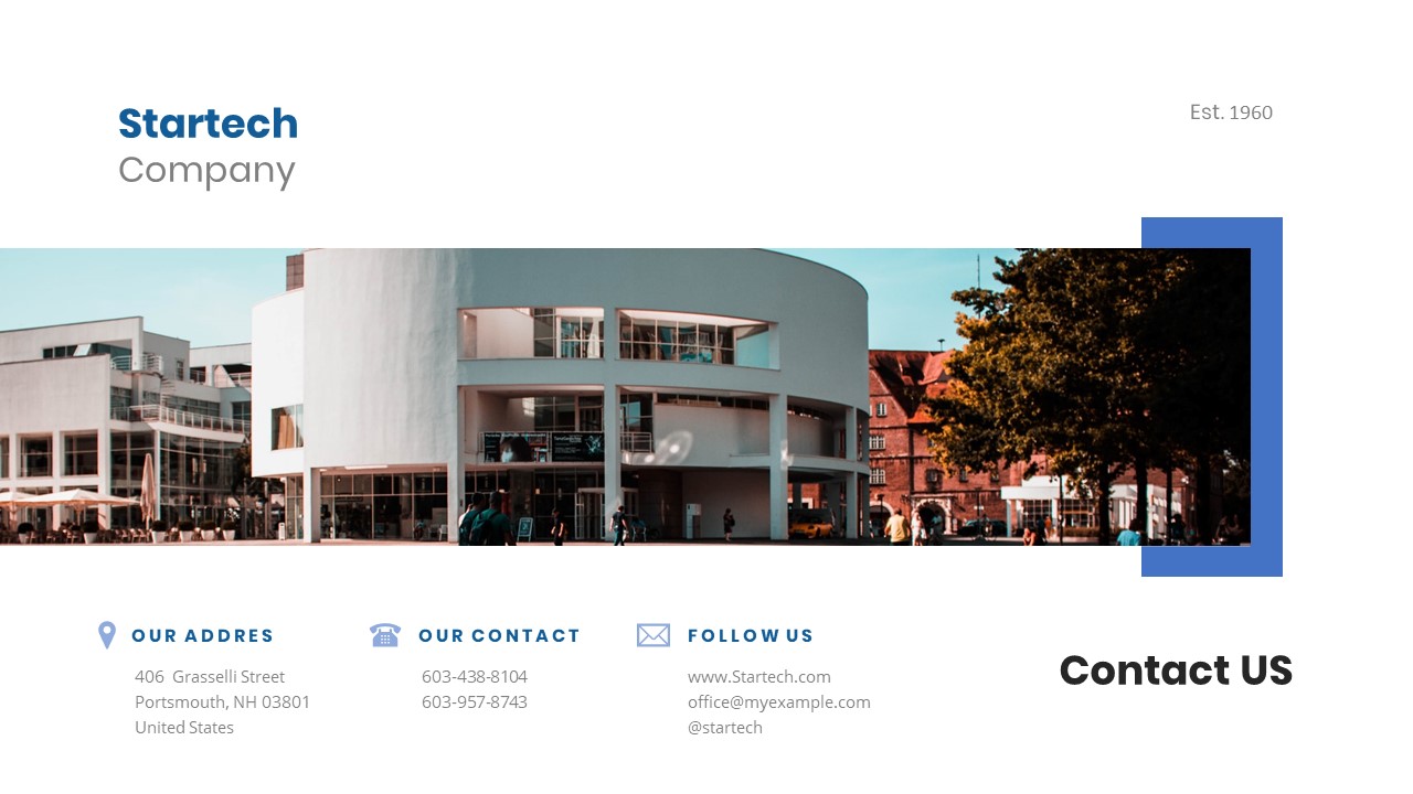 Startech – Technology Business PowerPoint Template, Presentation Templates