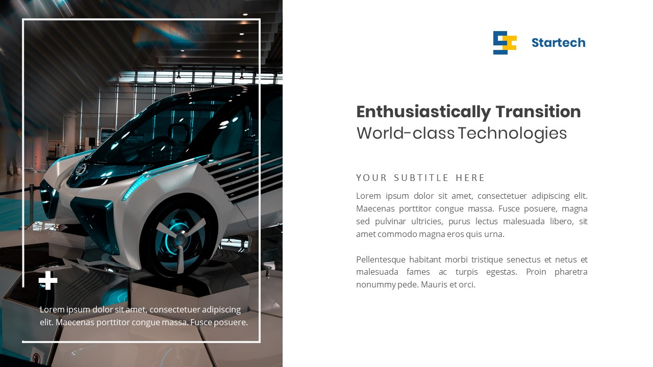 Startech – Technology Business Google Slide Template, Presentation ...