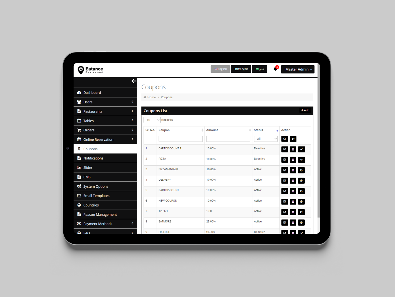 Premium Online Food Delivery & Multi Restaurant APP Featured Rich ...