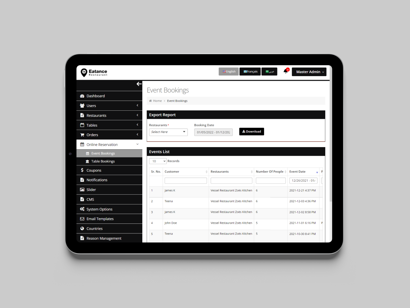 Advance Online Food Delivery & Multi Restaurant Aggregator with Website ...