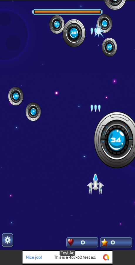 Alien Space Shooter Game Android Studio Project with AdMob Ads + Ready ...