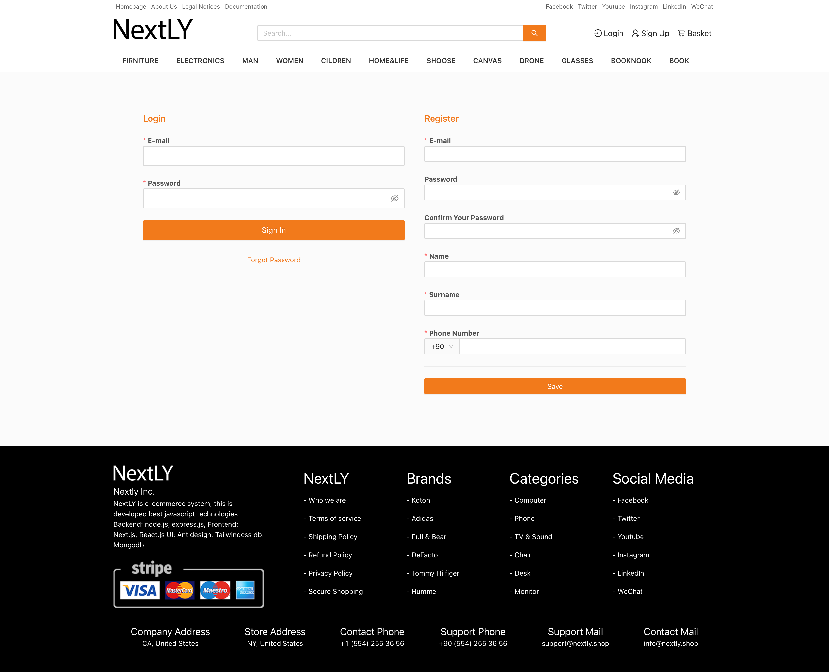 Nextly Ecommerce Node Nextjs React Expressjs Passportjs Mongodb Tailwindcss Ant 1720