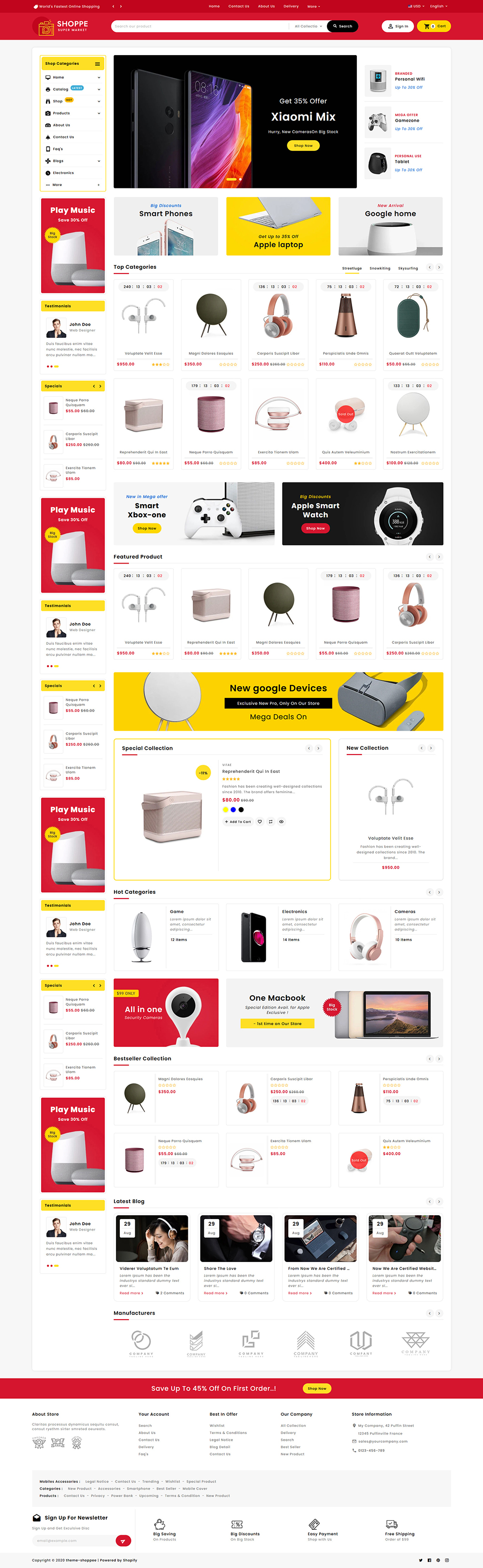 Shoppe - Shopify 2.0 Multi-Purpose Responsive Theme by TemplateTrip