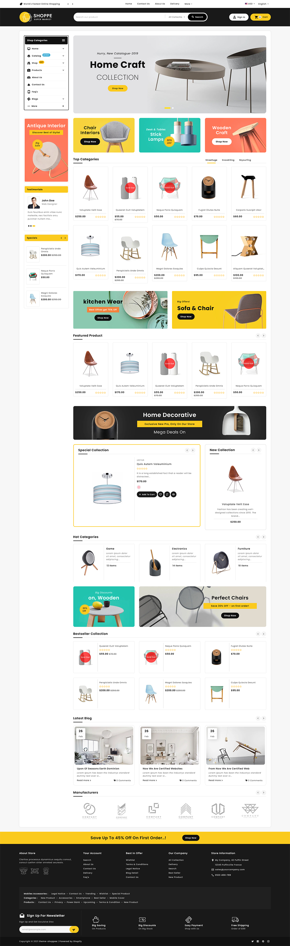 Shoppe - Shopify 2.0 Multi-Purpose Responsive Theme by TemplateTrip