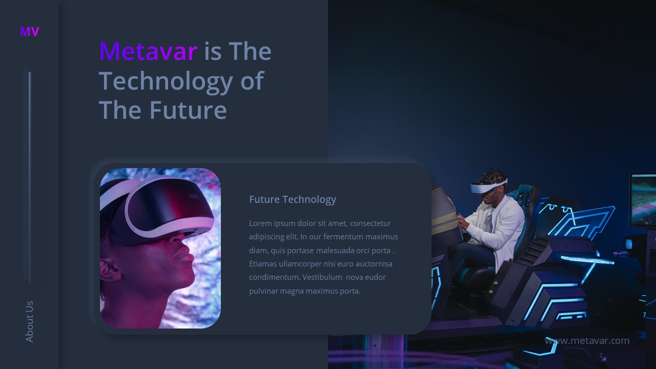 Metavar – Virtual Reality and Metaverse Google Slides Template ...