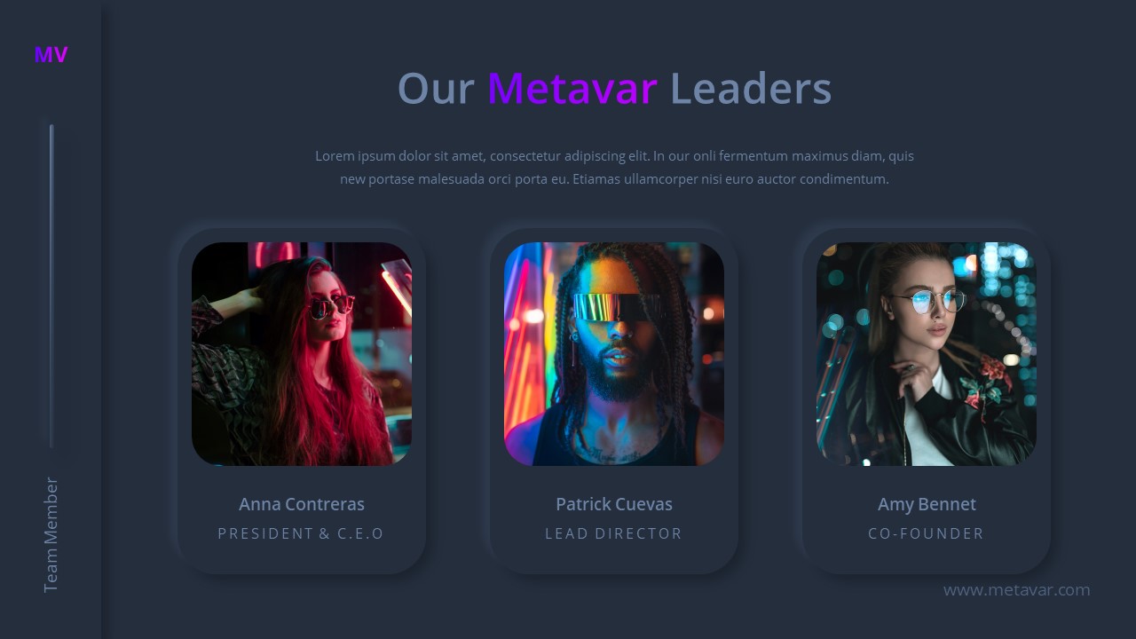 Metavar – Virtual Reality and Metaverse Google Slides Template by monsgraph