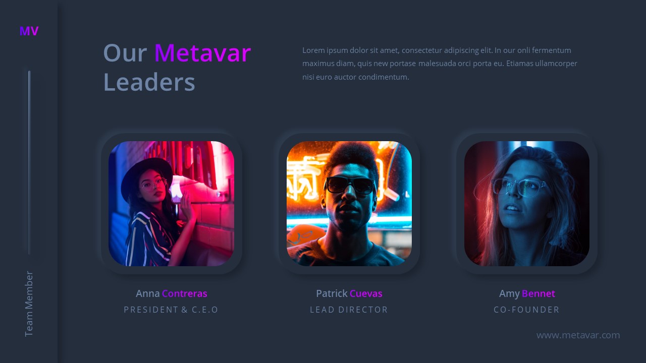 Metavar – Virtual Reality and Metaverse Google Slides Template by monsgraph