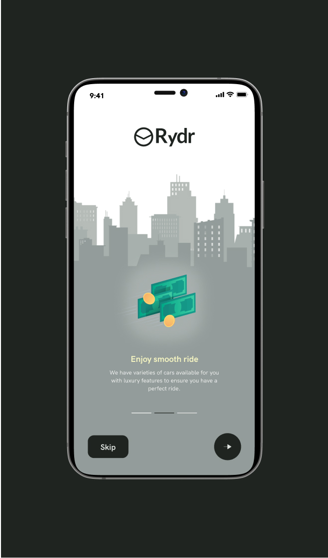 Rydr - Amazing Ride Sharing UI kit for Android and iOS (Flutter) by ...