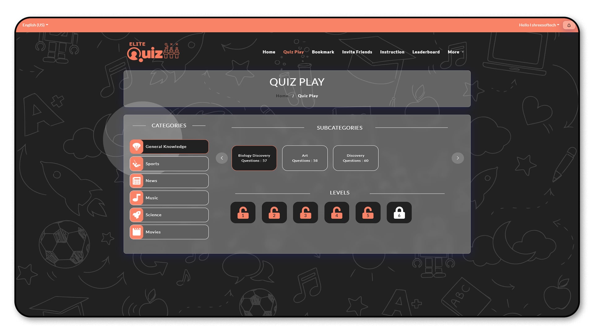 Elite Quiz - Trivia Quiz | Quiz Game - Web Version by WRTeam | CodeCanyon
