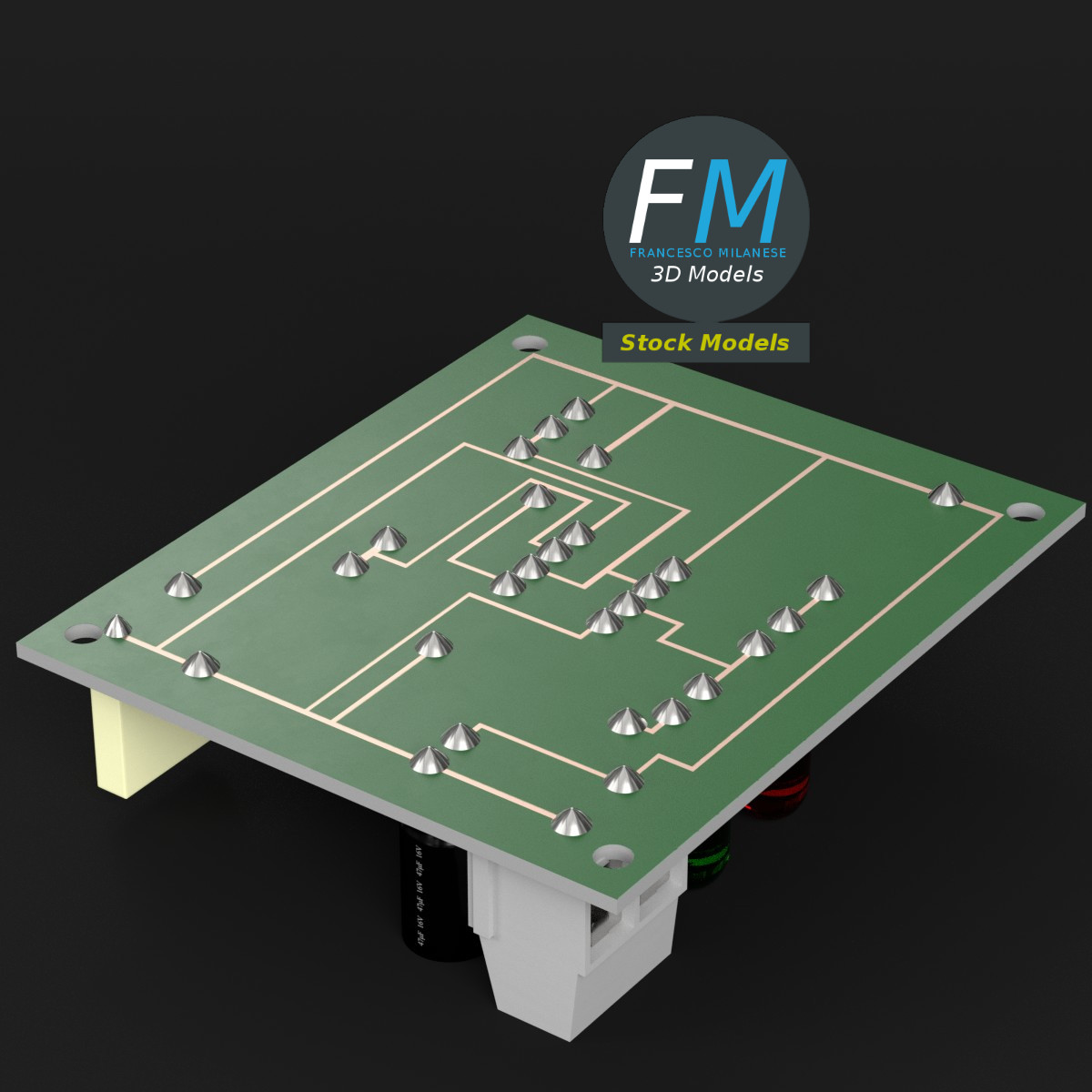 Electronic circuit 1 by FrancescoMilanese85 | 3DOcean