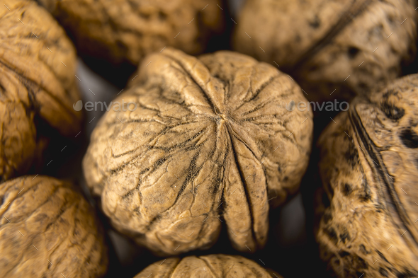 Chestnut textures photographed with macro photography Stock Photo by Unai82