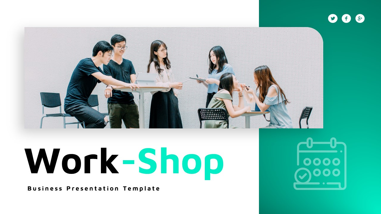 Workshop Business Presentation Template, Presentation Templates ...