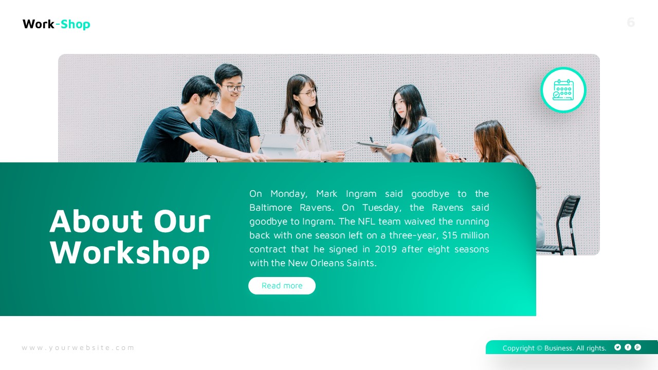 Workshop Business Presentation Template, Presentation Templates ...