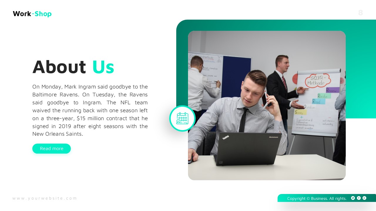 Workshop Business Presentation Template, Presentation Templates ...