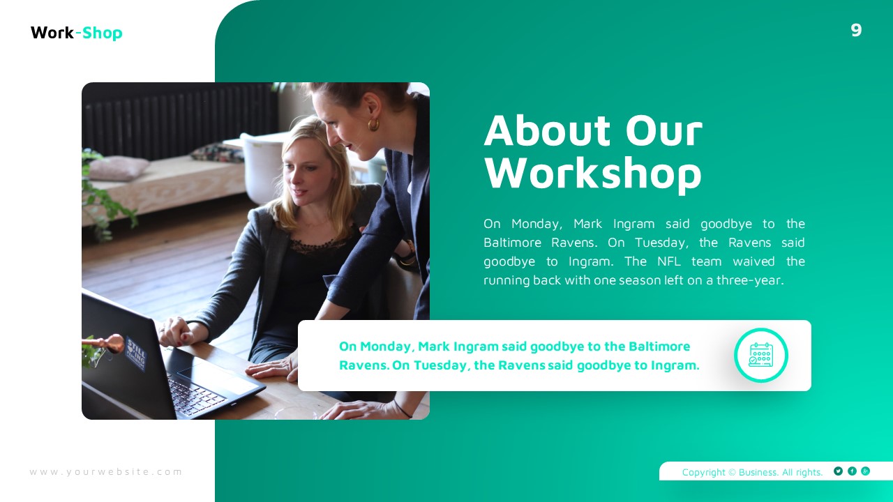 Workshop Business Presentation Template, Presentation Templates ...