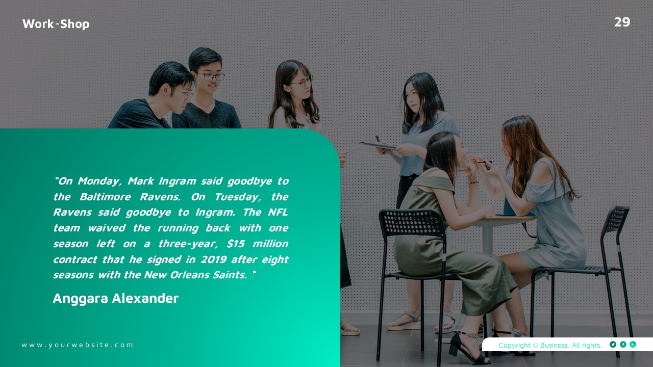 Workshop Business Presentation Template, Presentation Templates ...