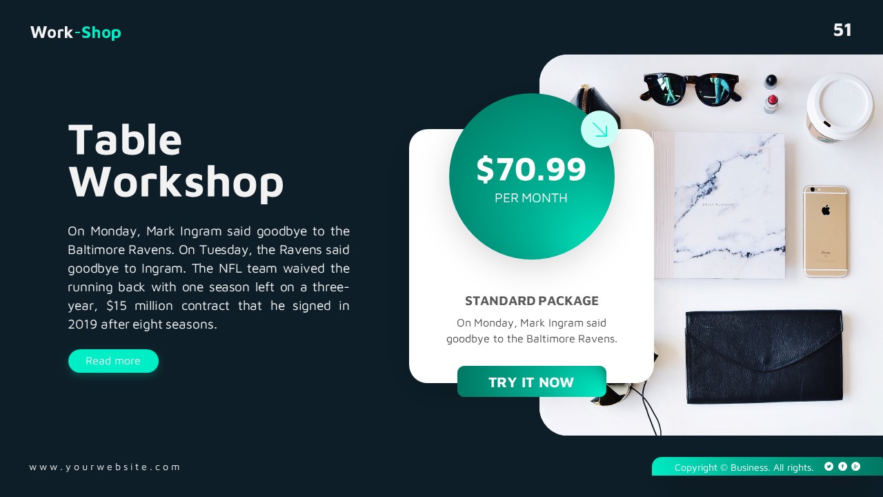Workshop Business Presentation Template, Presentation Templates ...