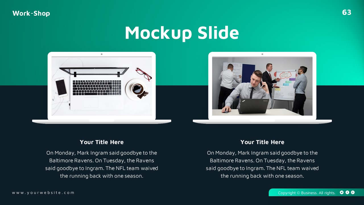 Workshop Business Presentation Template, Presentation Templates ...