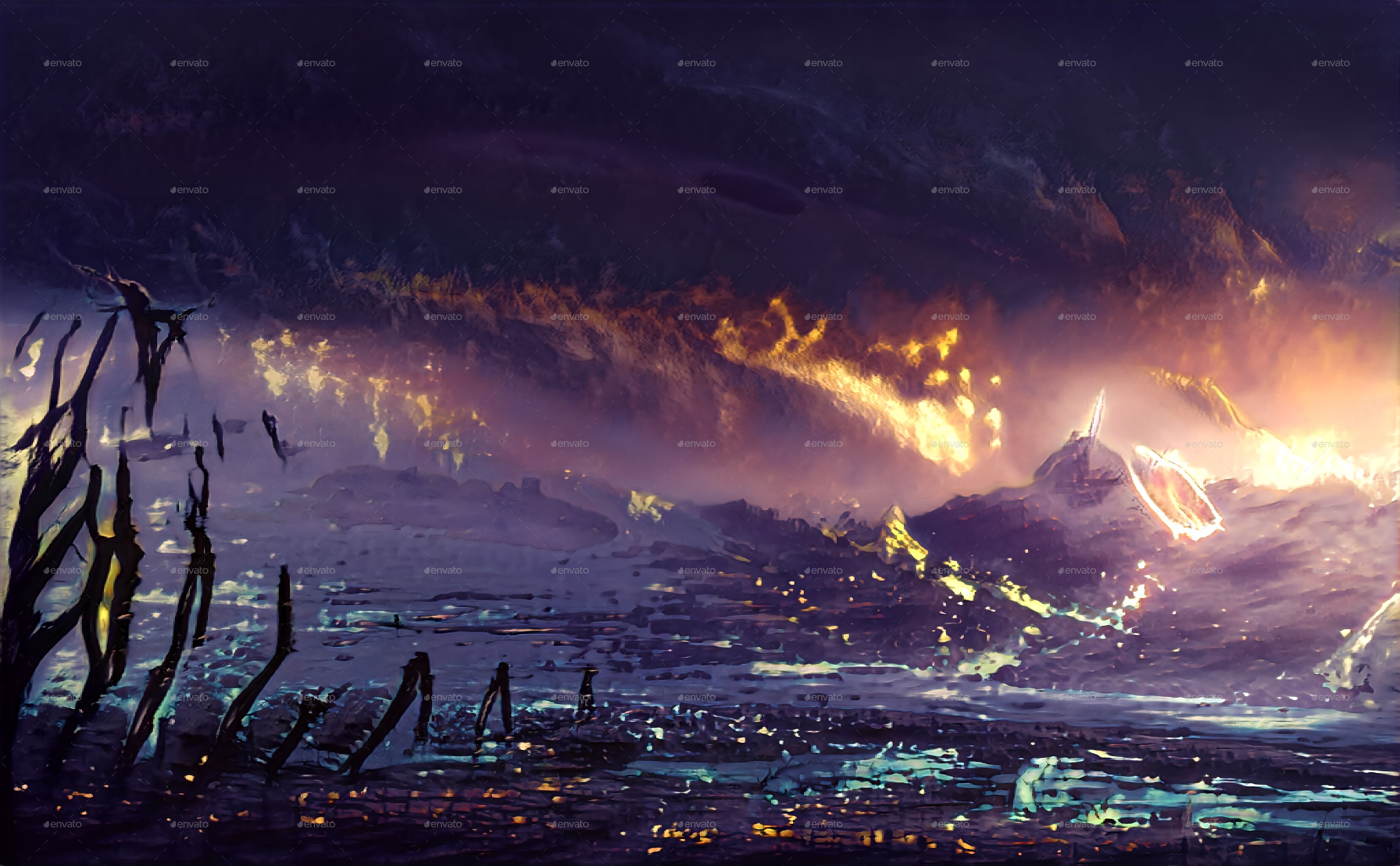 RPG Backgrounds, Game Assets | GraphicRiver