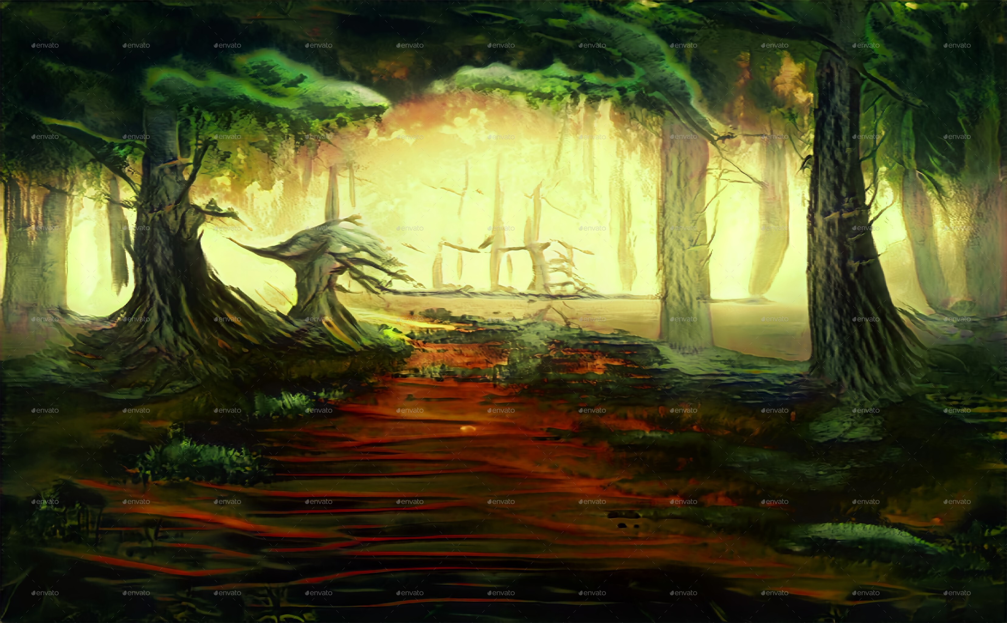 RPG Backgrounds, Game Assets | GraphicRiver