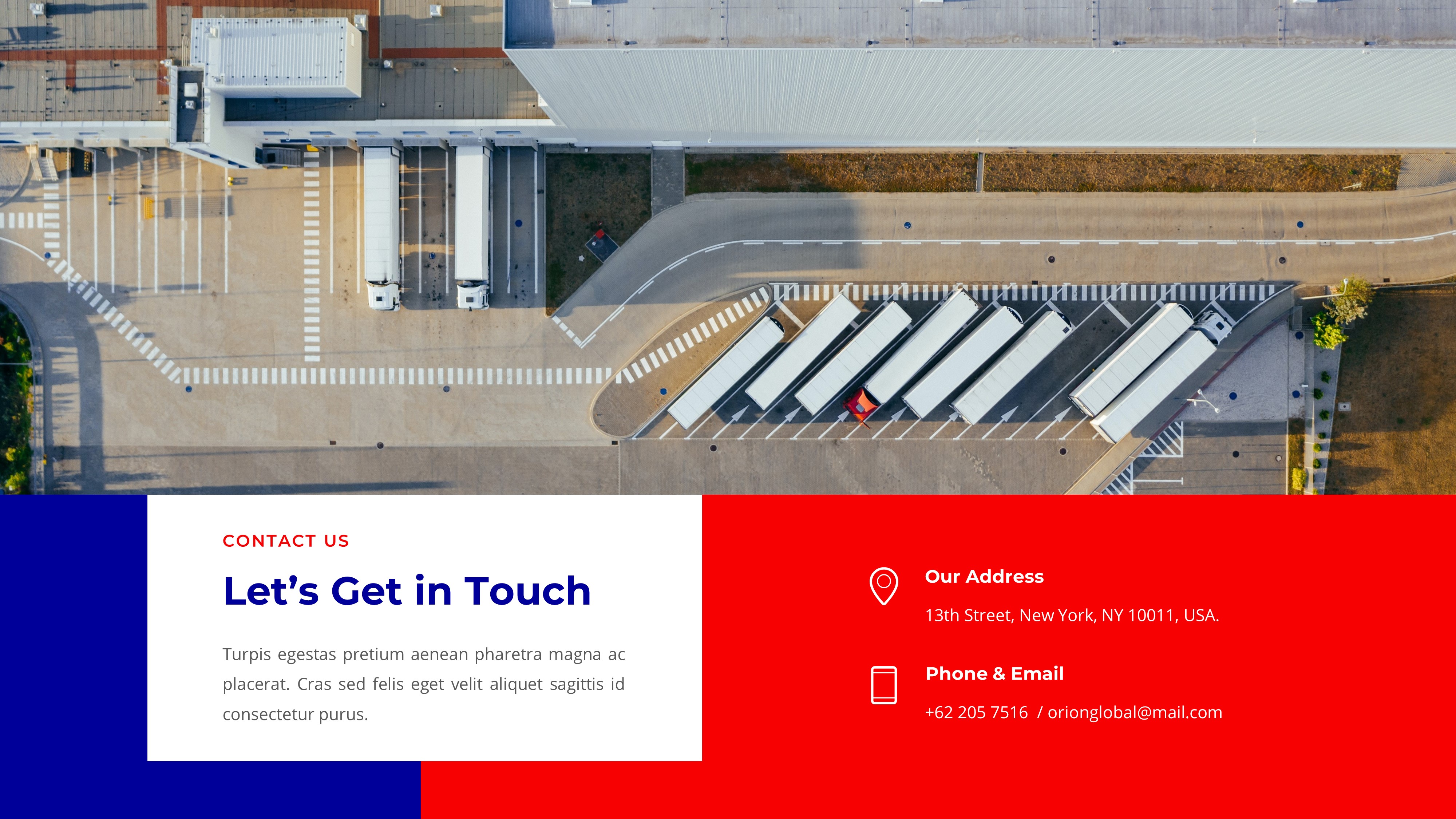 Orion Express - Logistic & Shipping Service Google Slide Template ...