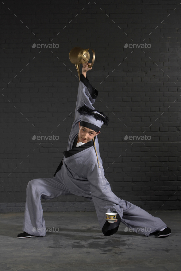 Traditional Chinese waiter Stock Photo by bluejeanimages | PhotoDune
