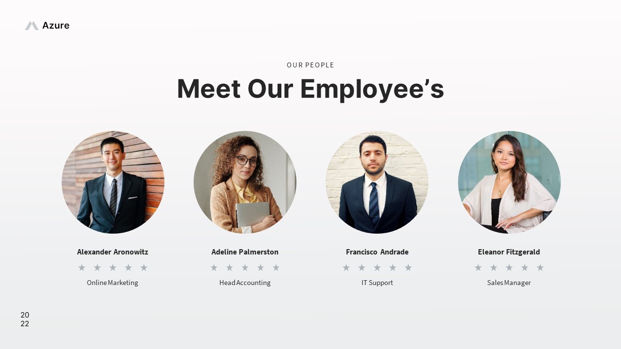 Azure - Multipurpose Pitch Deck Powerpoint Template, Presentation Templates