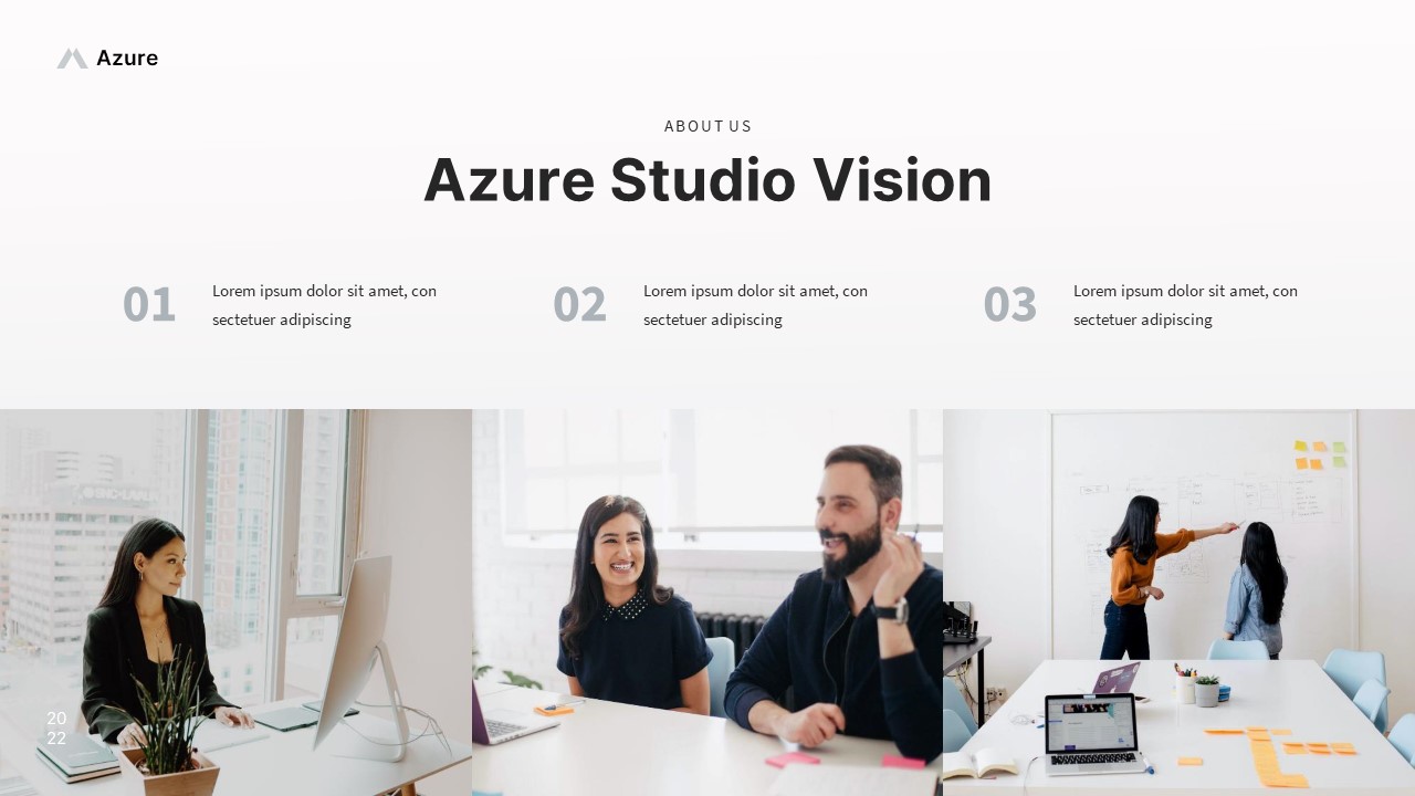 Azure - Multipurpose Pitch Deck Google Slides Template, Presentation ...