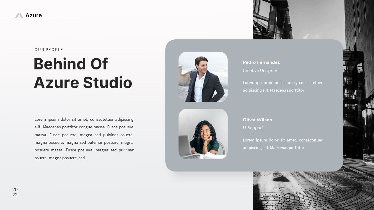 Azure - Multipurpose Pitch Deck Keynote Template by Pixesia | GraphicRiver