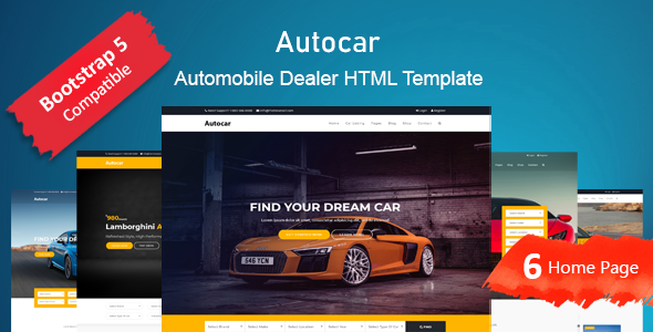 Auto Car - Automobile HTML5 Template by sohel_rana11 | ThemeForest