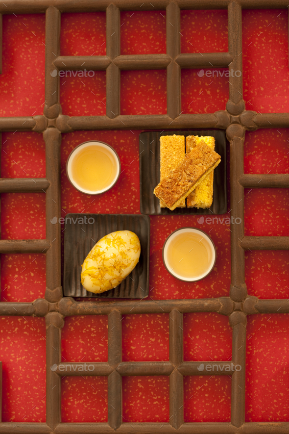 Chinese traditional dim sum and tea Stock Photo by bluejeanimages ...