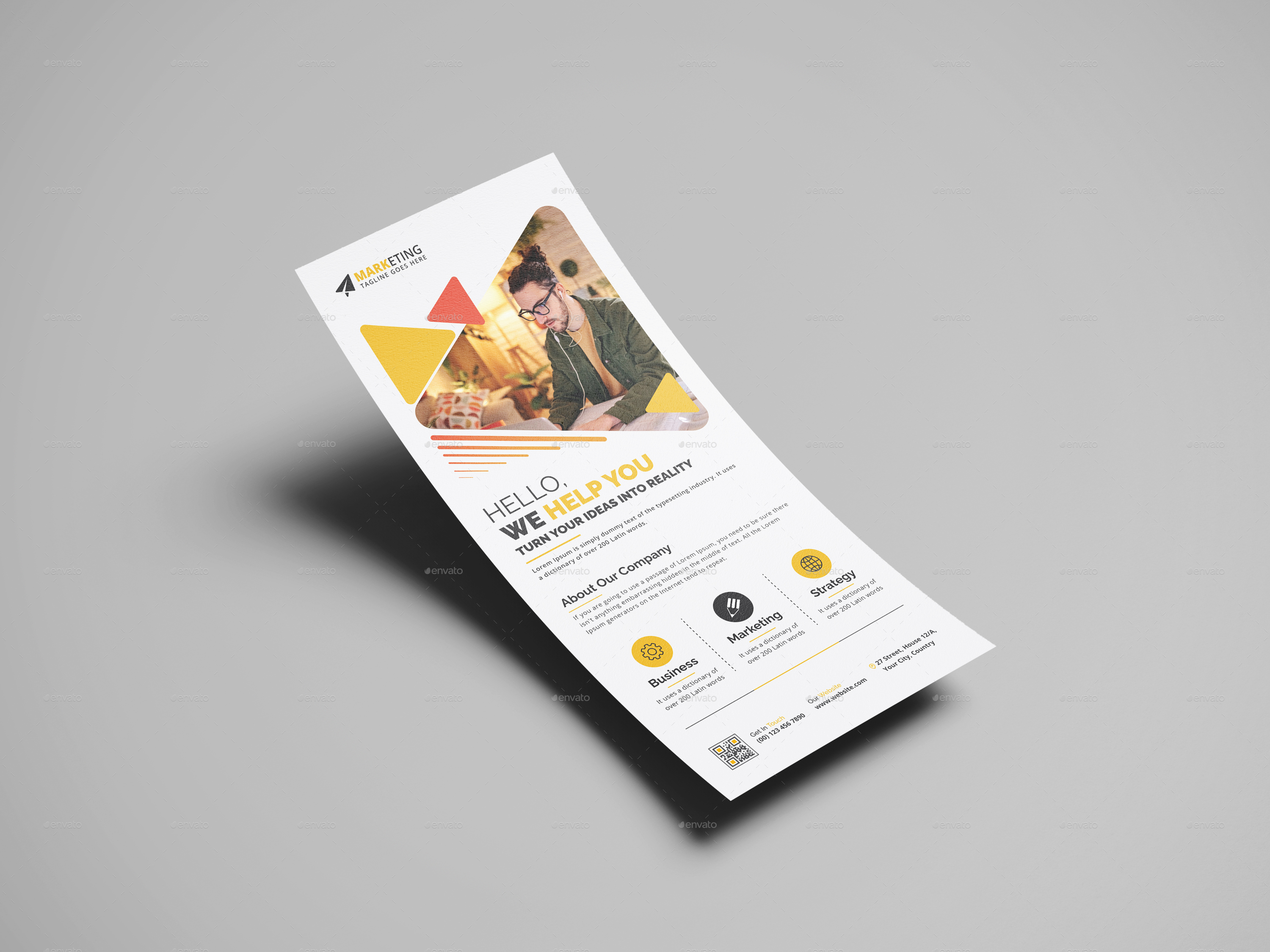 Corporate DL Flyer, Print Templates | GraphicRiver