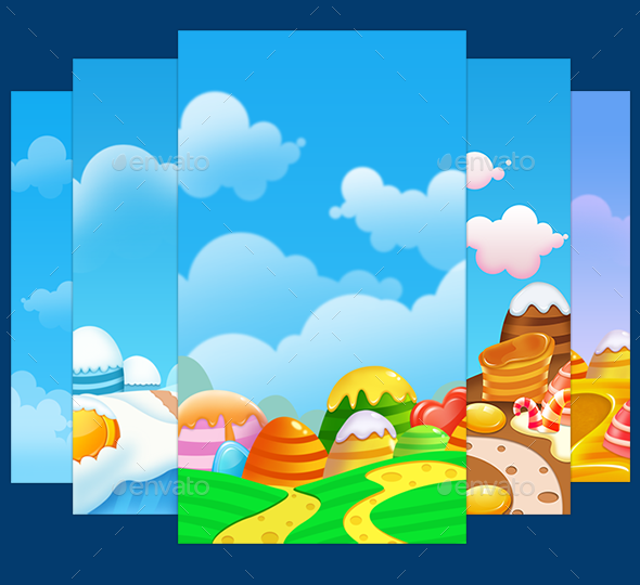 Game Level Map, Game Assets | GraphicRiver