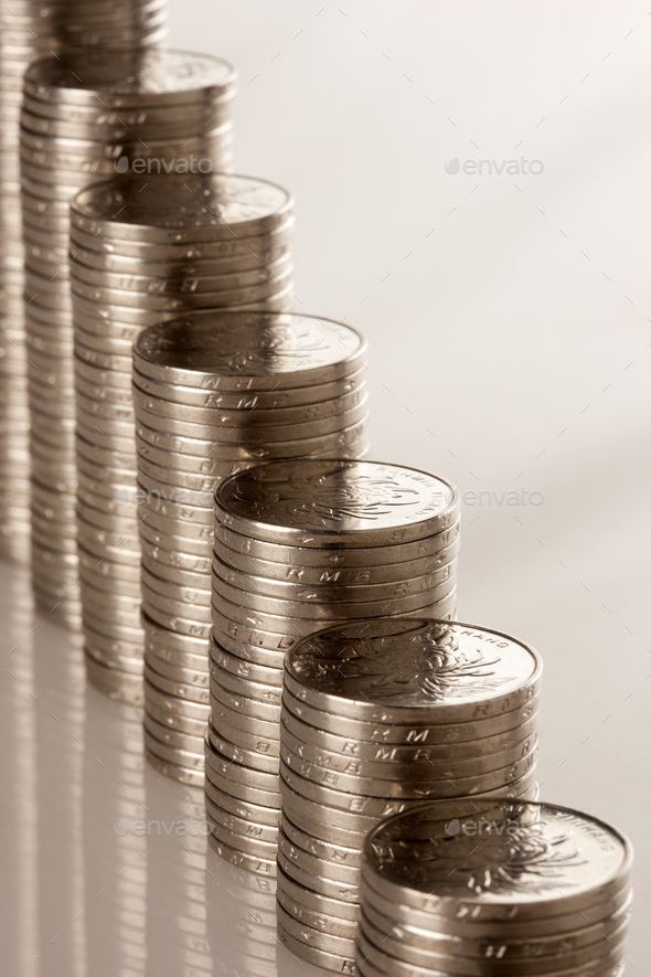 Large group of coins Stock Photo by bluejeanimages | PhotoDune