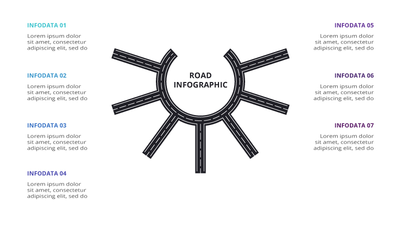 Road Animated Infographics, Presentation Templates | GraphicRiver